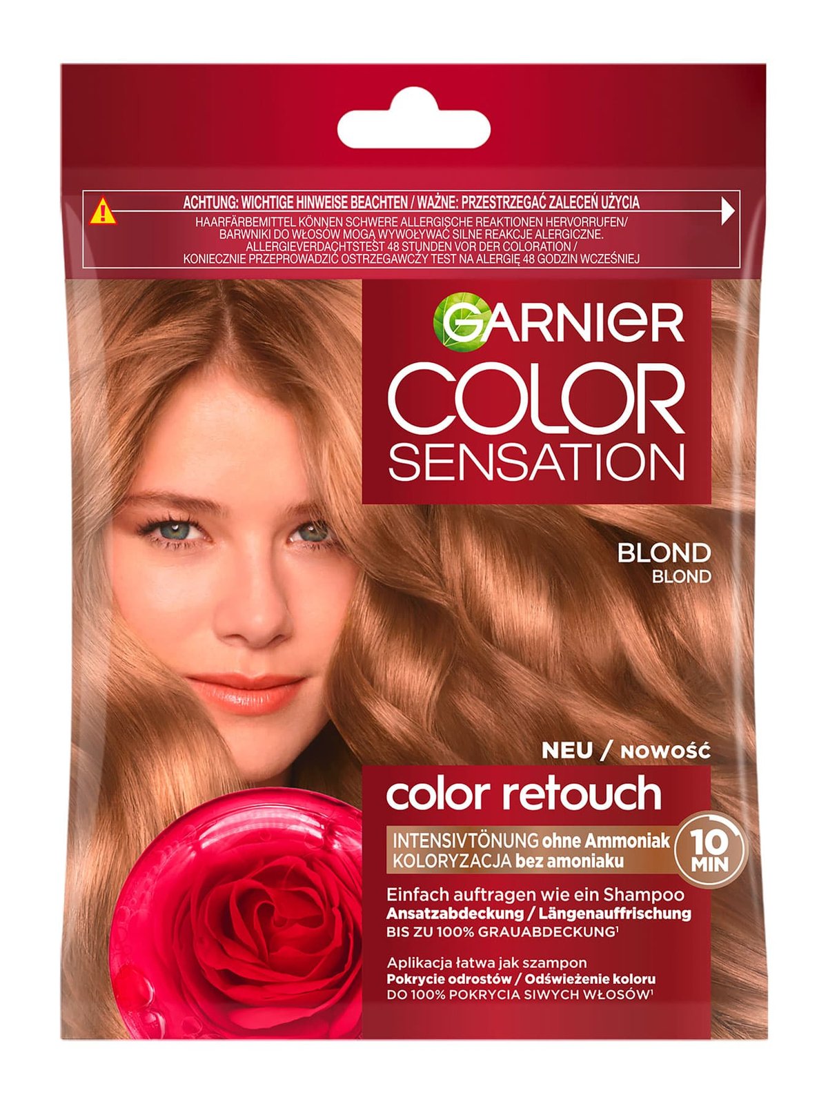 Color Retouch Intensivtönung Ansatz 7.0 Blond: Perfekte Haarfarbe | Garnier