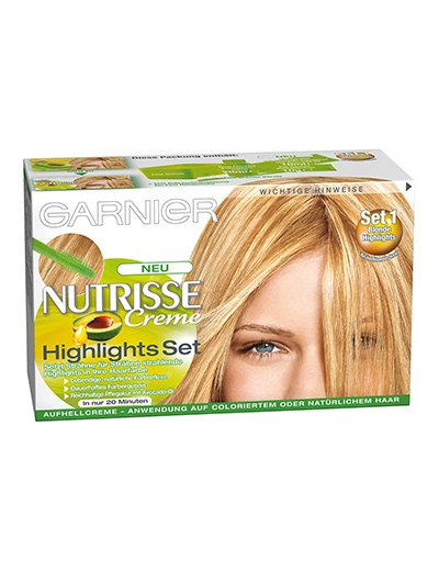 Nutrisse Creme Highlights Set für Strähnchen | Garnier