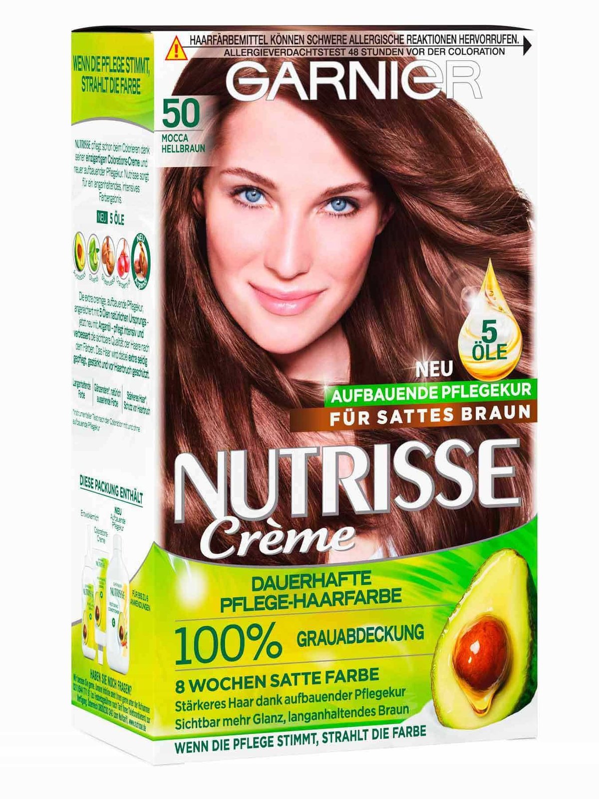 5 Mocca Hellbraun – dauerhafte Haarfarbe | Garnier