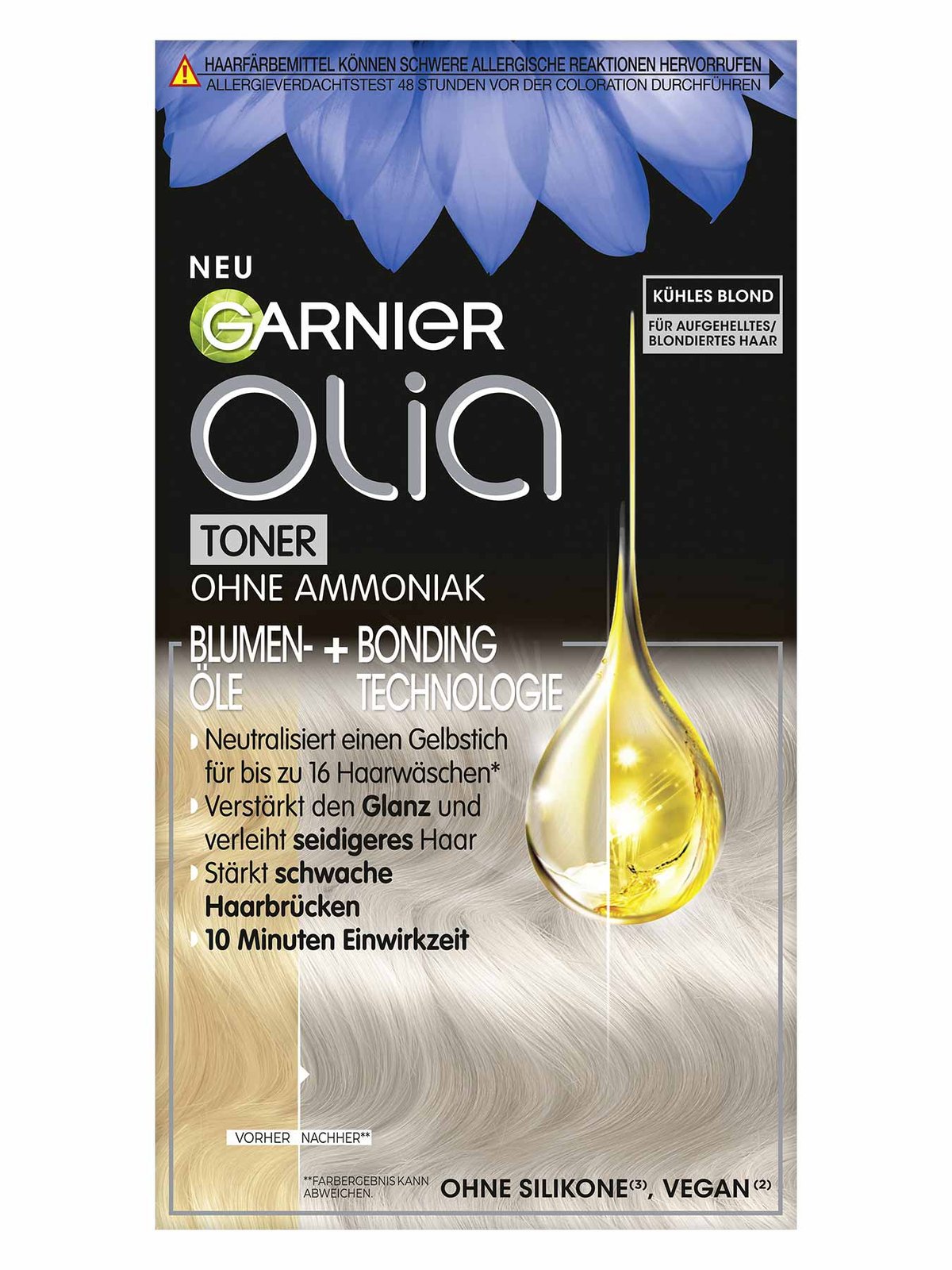 Olia Toner 9.1 Kühles Blond Intensivtönung | Garnier