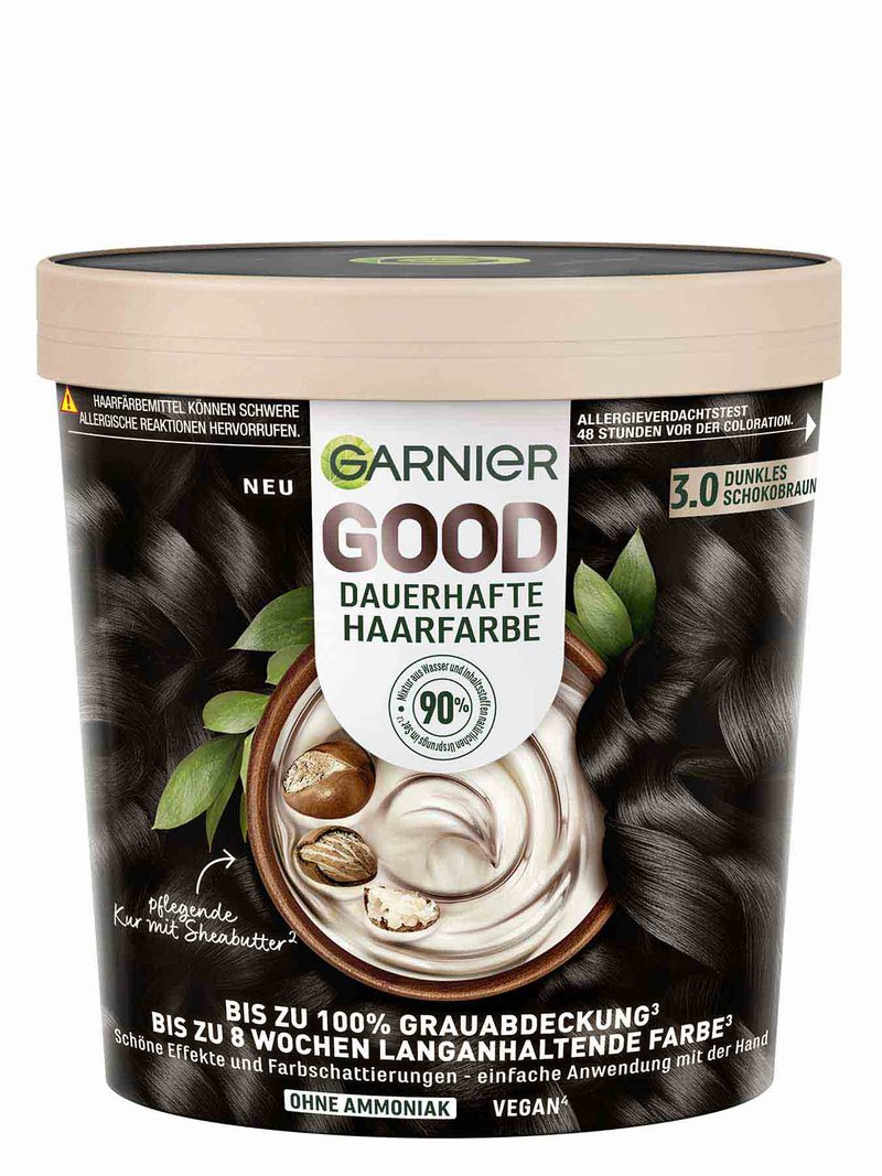 GOOD Dauerhafte Haarfarbe 3.0 Dunkles Schokobraun | Garnier