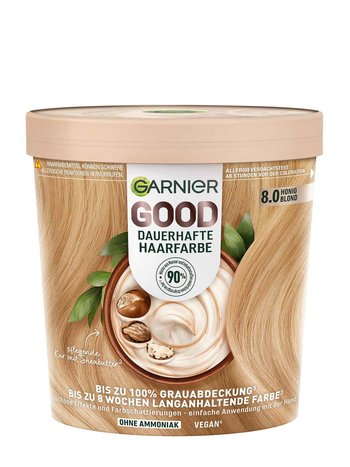 GOOD Dauerhafte Haarfarbe 8.0 Honig Blond | Garnier