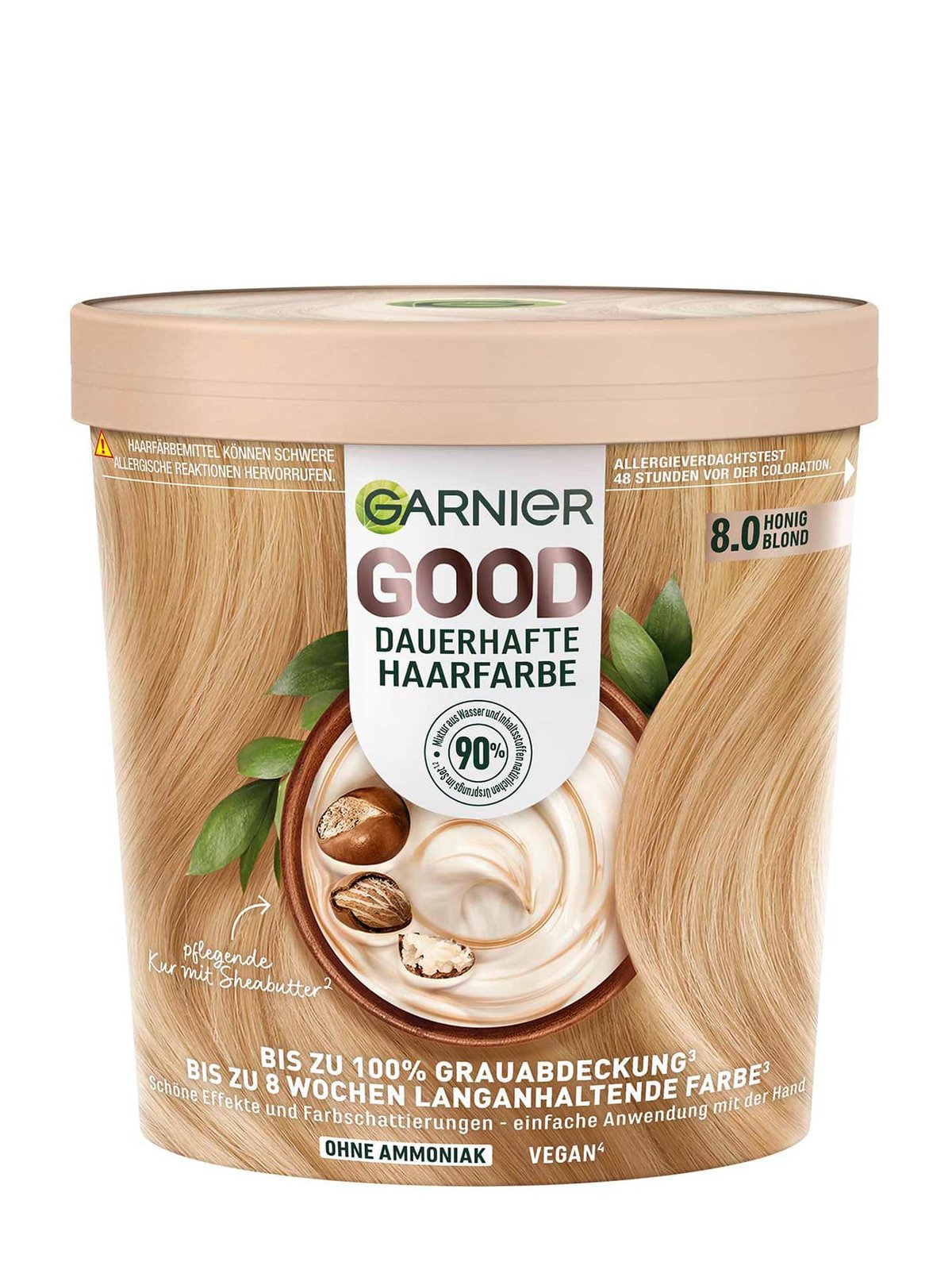 GOOD Dauerhafte Haarfarbe 8.0 Honig Blond | Garnier