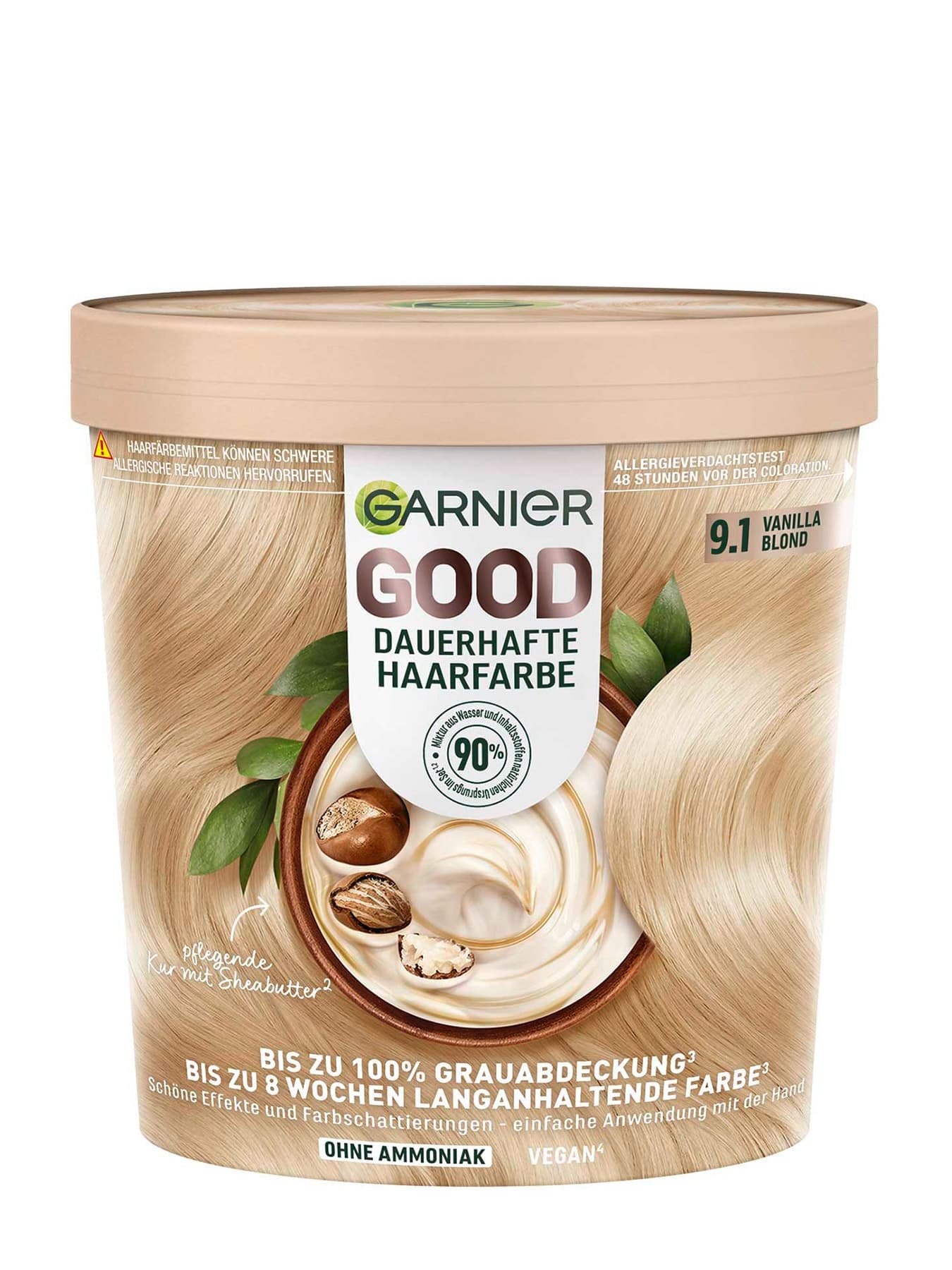 GOOD Dauerhafte Haarfarbe 9.1 Vanilla Blond | Garnier