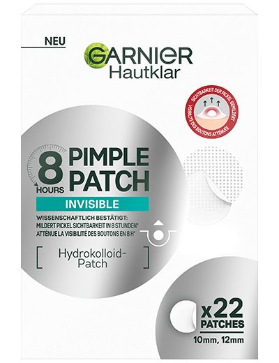 Hautklar 8H Invisible Pimple Patch in zwei Größen| Garnier