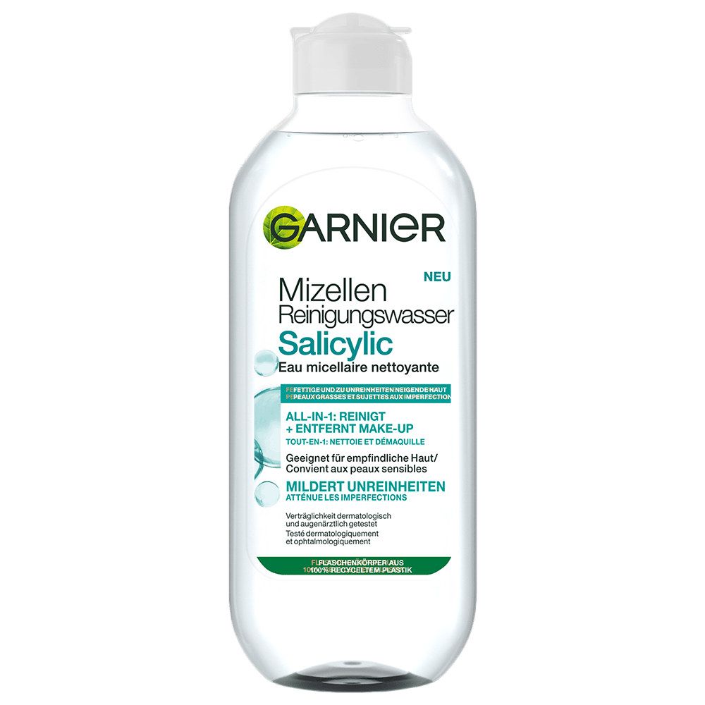 Mizellen Reinigungswasser mit Salicylsäure | Garnier
