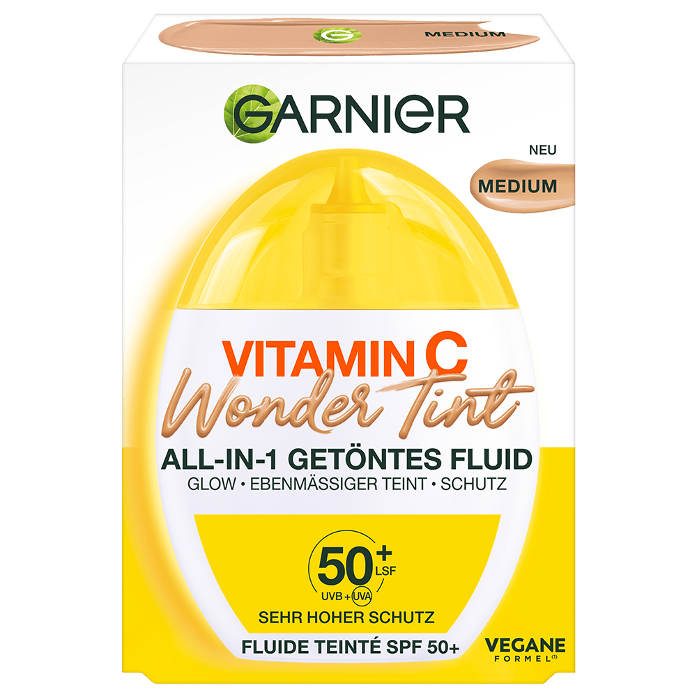 Vitamin C Wonder Tint All-In-1 Getöntes Fluid Hell | Garnier