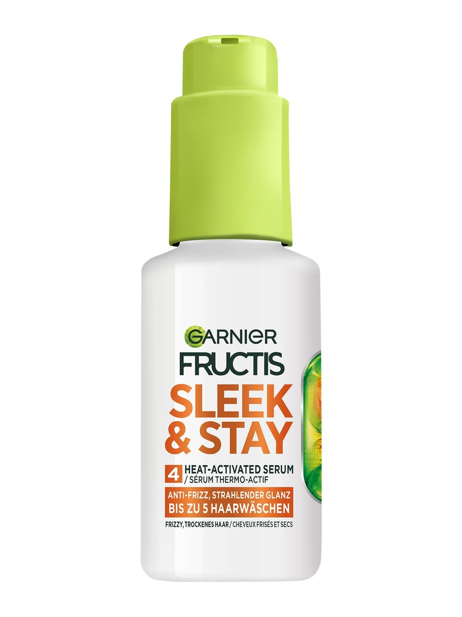 Fructis Sleek & Stay Heat-Activated Serum | Garnier