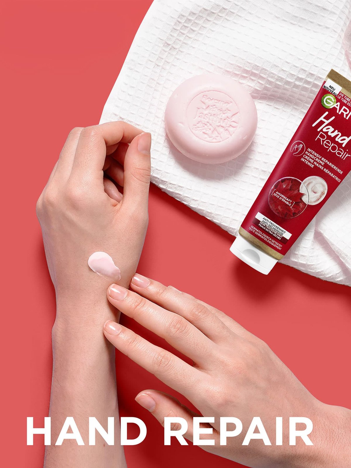 Hand Repair Intensiv Reparierende Handcreme mit Ahorn | Garnier