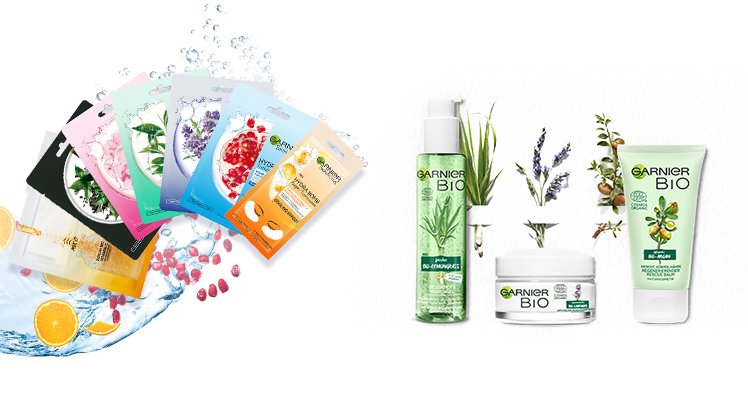 Alle Garnier Pflegeprodukte für Dein Gesicht | Garnier