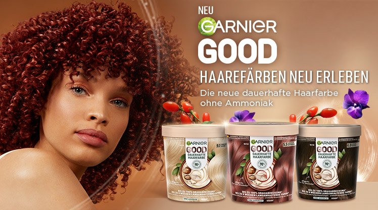Good – Dauerhafte Haarfarbe ohne Ammoniak | Garnier