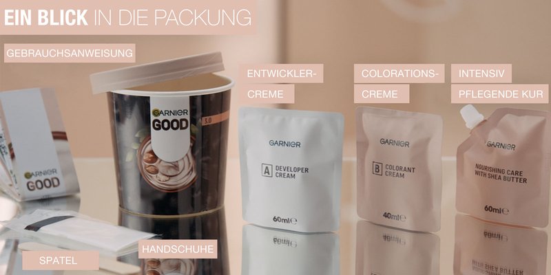 Good – Dauerhafte Haarfarbe ohne Ammoniak | Garnier