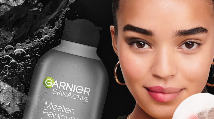 Mizellen Reinigungswasser All-in-1 mit Aktivkohle | Garnier
