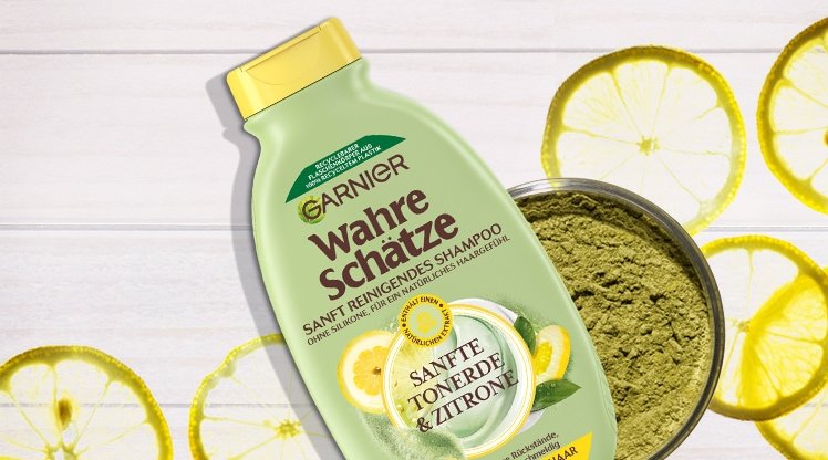 Wahre Schätze Tonerde und Zitrone Haarpflege | Garnier